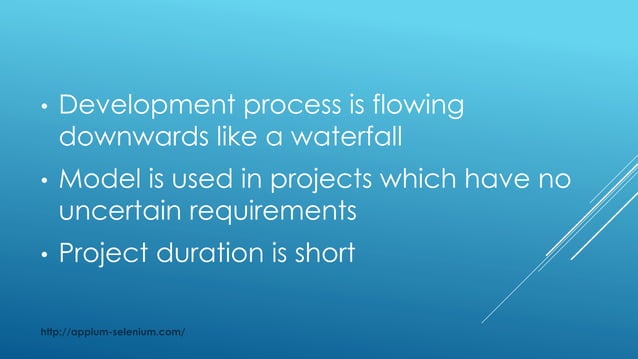 Waterfall model | PPT