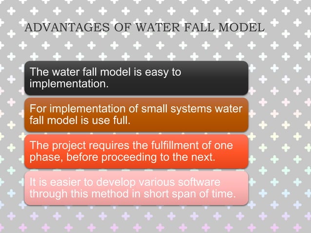 Water fall model | PPT