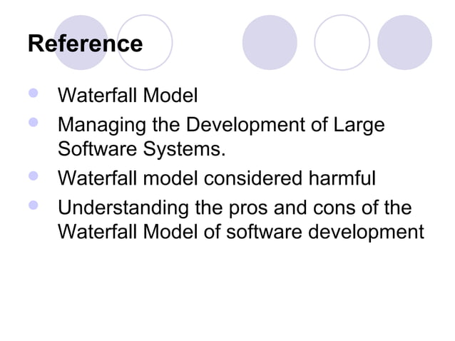Waterfall model | PPT