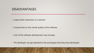 Waterfall and Prototype model | PPTX | Technology & Computing