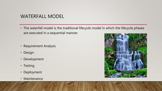 Waterfall and Prototype model | PPTX | Technology & Computing