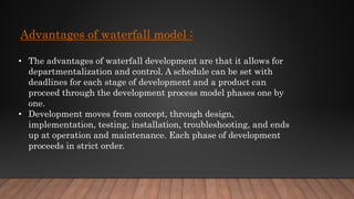 Waterfall model | PPT