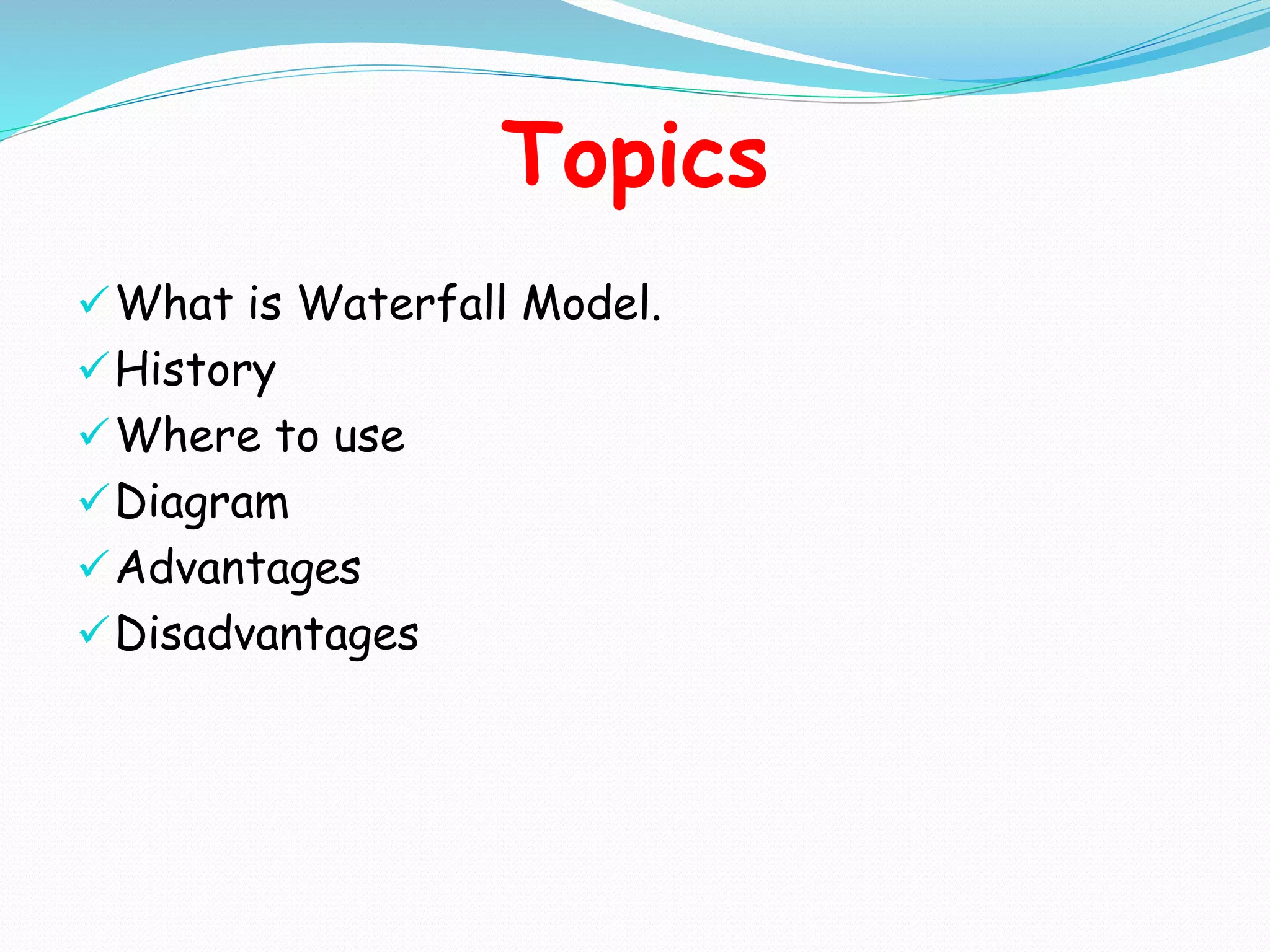 Waterfall Model PPT in Software Engineering | PPTX