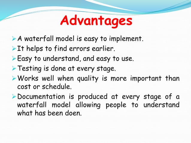 Waterfall Model PPT in Software Engineering | PPTX | Web Development ...