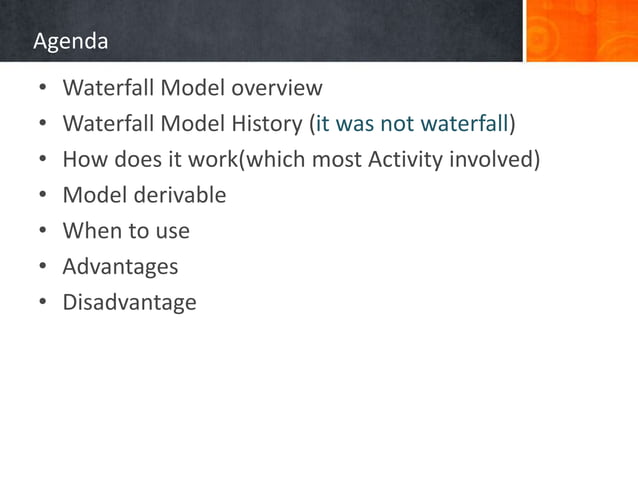 WaterFall Model.ppt