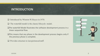 Waterfall model | PPTX