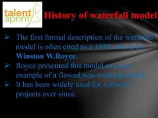 Waterfallmodelppt final-140209060959-phpapp01 | PPTX