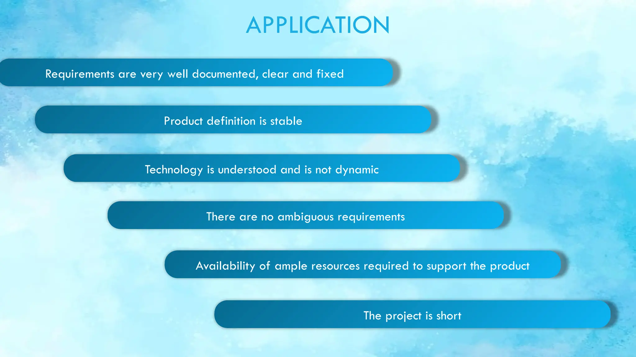 WaterFall Model basic presentation with applications | PPTX