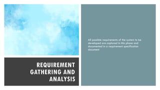 WaterFall Model basic presentation with applications | PPTX