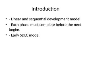 Waterfall_Model_Presentation.pptx for s | PPTX