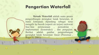 Waterfall Process Model | PPTX