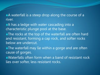The Formation Of A Waterfall | PPT