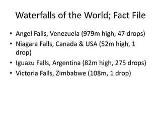 Waterfalls db lesson | PPT