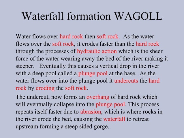 Waterfalls 2nd ppt | PPT