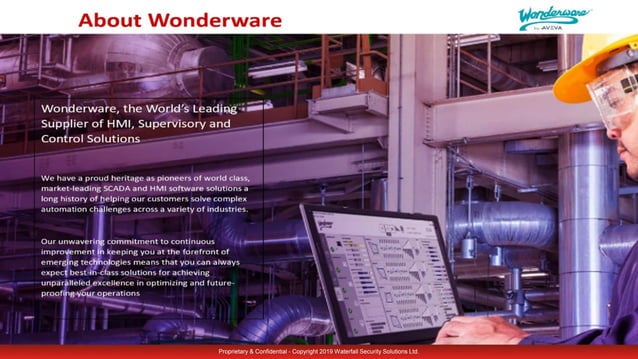 Waterfall Wonderware Joint Offering | PPT