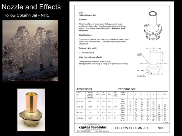 Water Feature Types | PDF