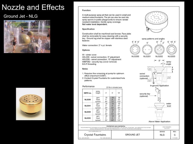 Water Feature Types | PDF