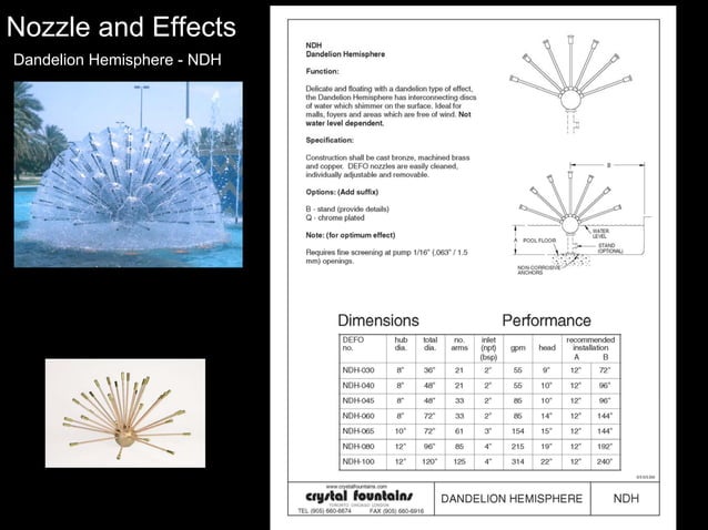 Water Feature Types | PDF