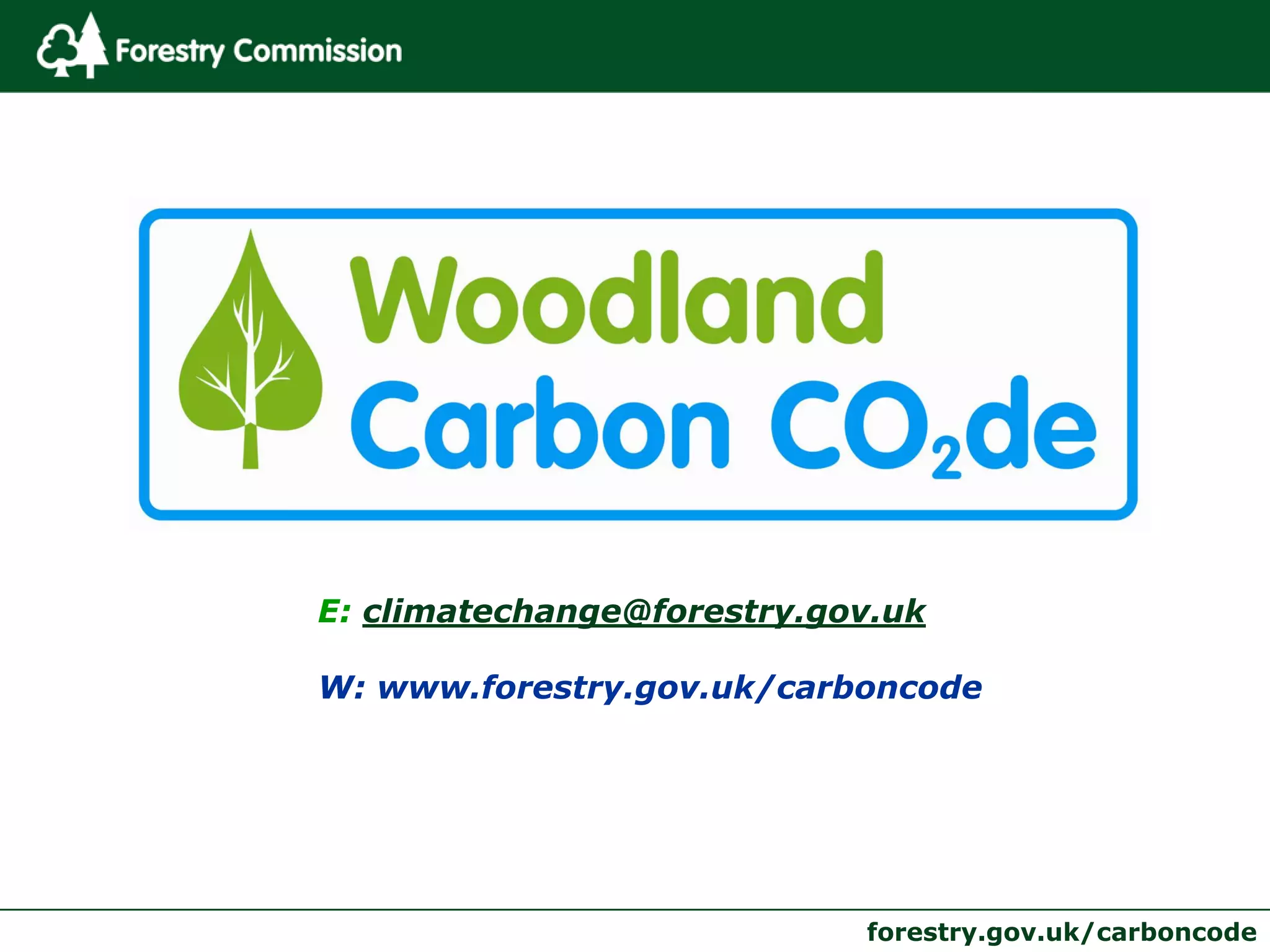 Development of carbon code – experience from forestry | PDF