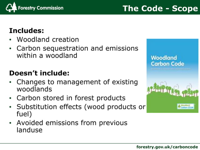 Development of carbon code – experience from forestry | PPT