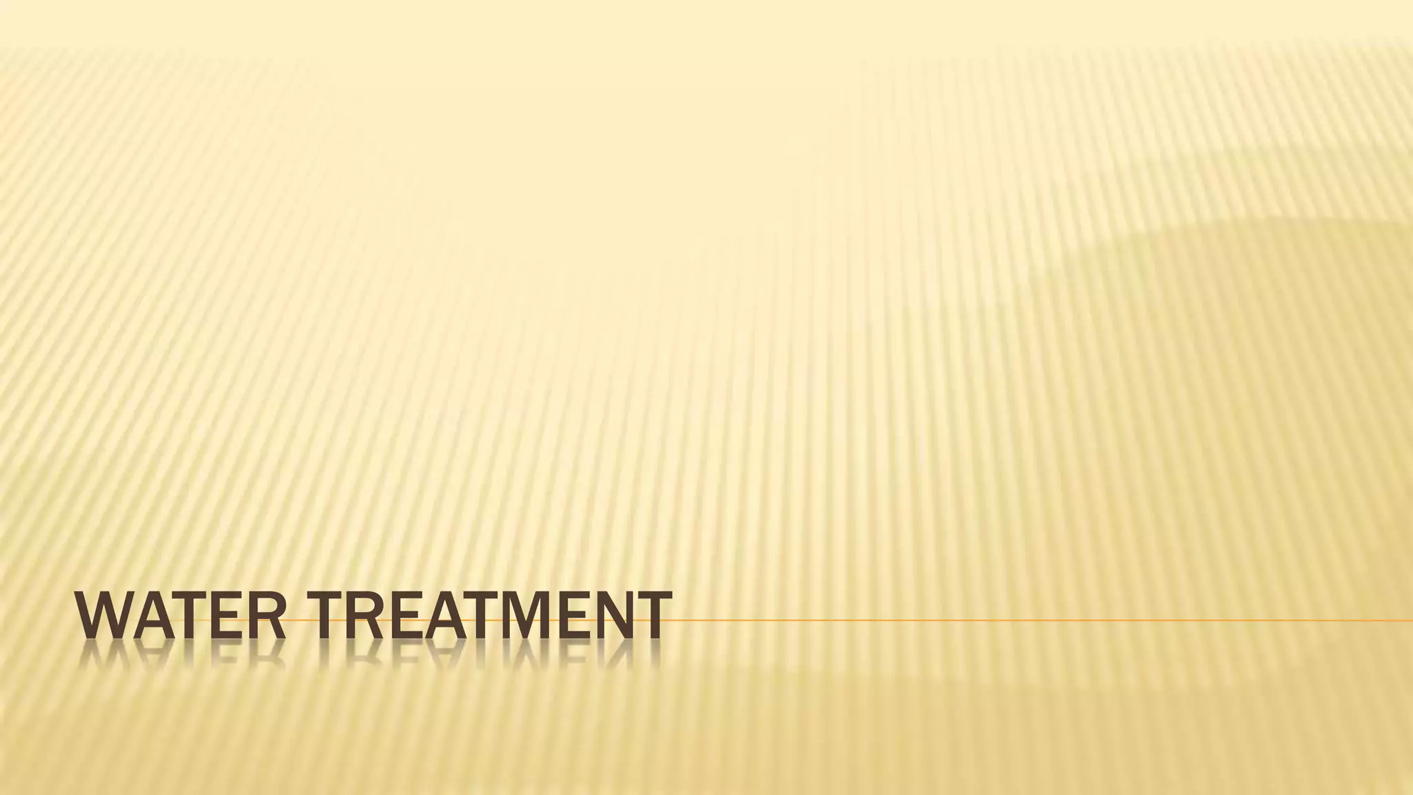 Water filtration | PPTX