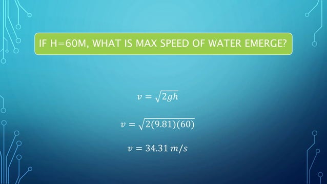 Water flow from plastic bottles through pin hole t, engineering math 2 ...