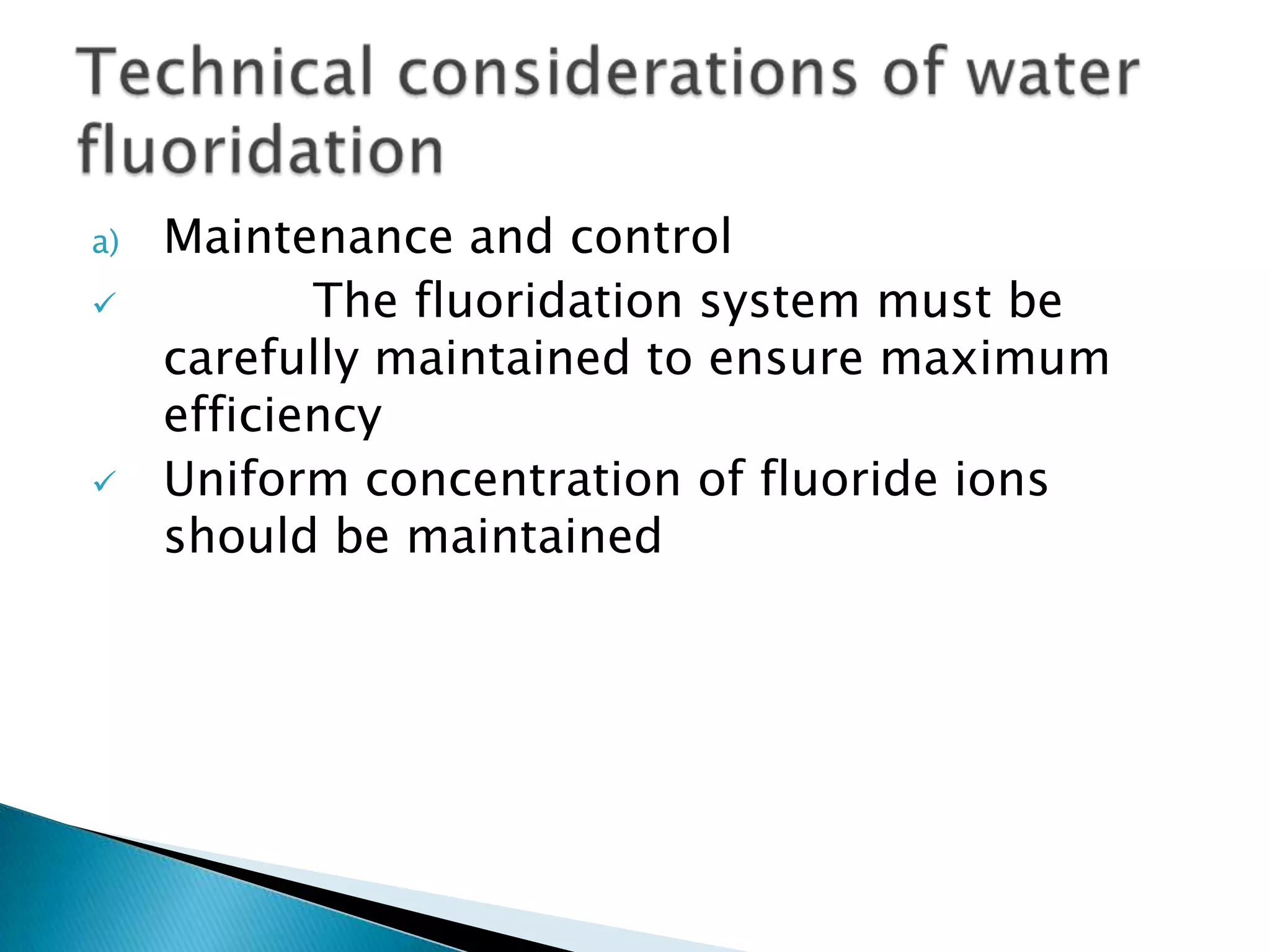Water Fluoridation | PPTX