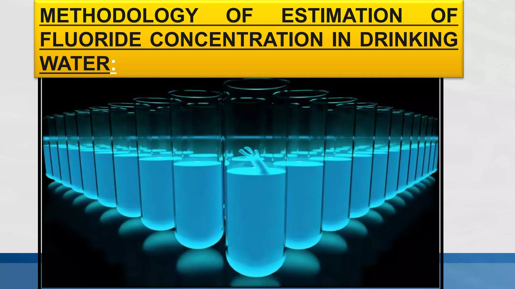 Water fluoridation & defluoridation | PPTX