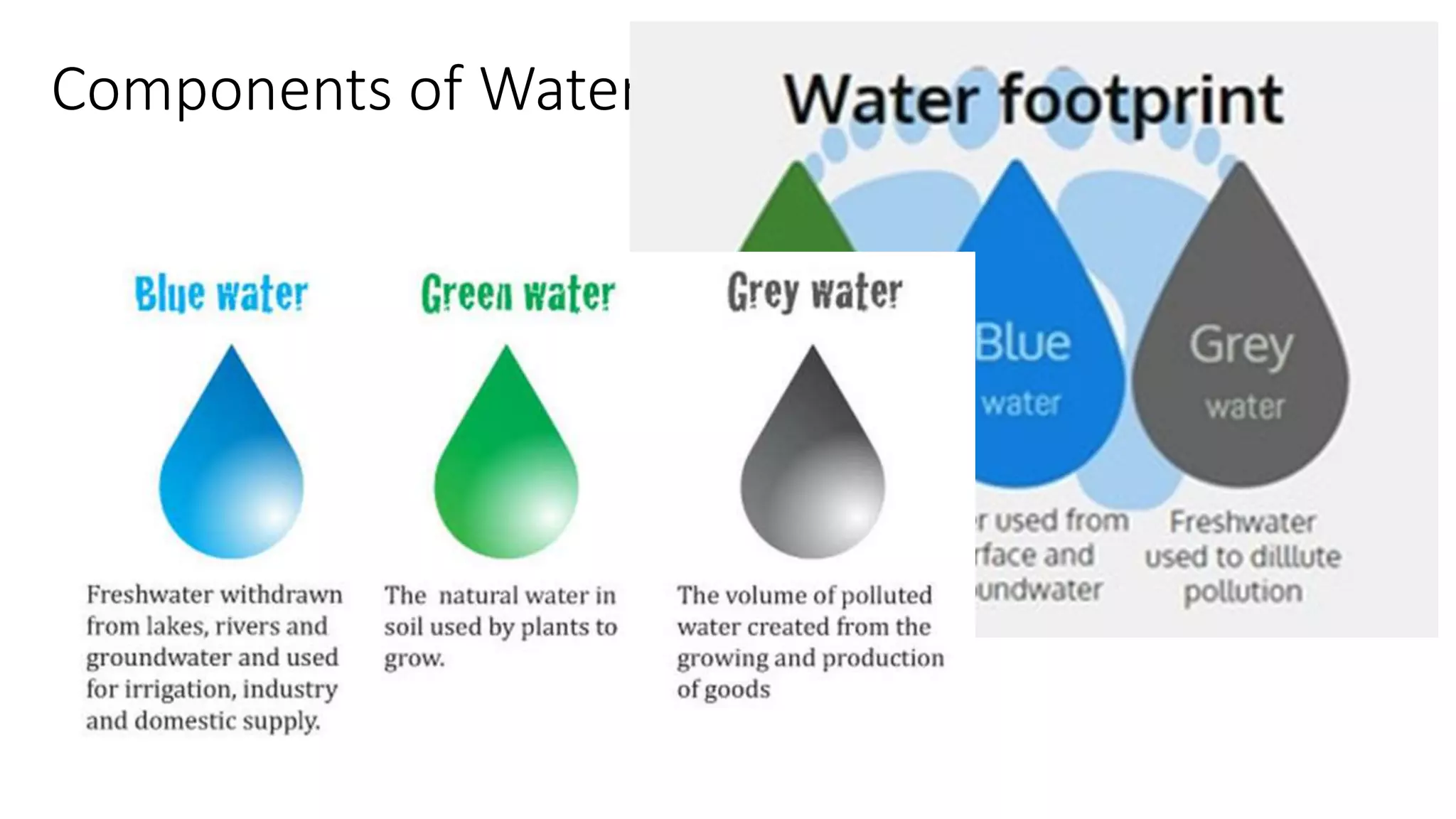 Water footprint | PPTX
