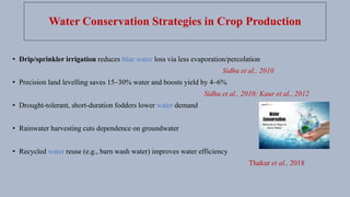 Evaluating Water Footprint as a key Indicator in Sustainable Livestock ...