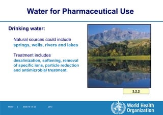 Water fo pharma use Understanding Purified Water for Pharmaceutical ...