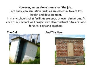 Water for education | PPT | Water Services | Home Utilities