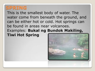 Water forms of the philippines | PPTX