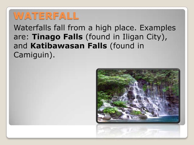 Water forms of the philippines | PPTX