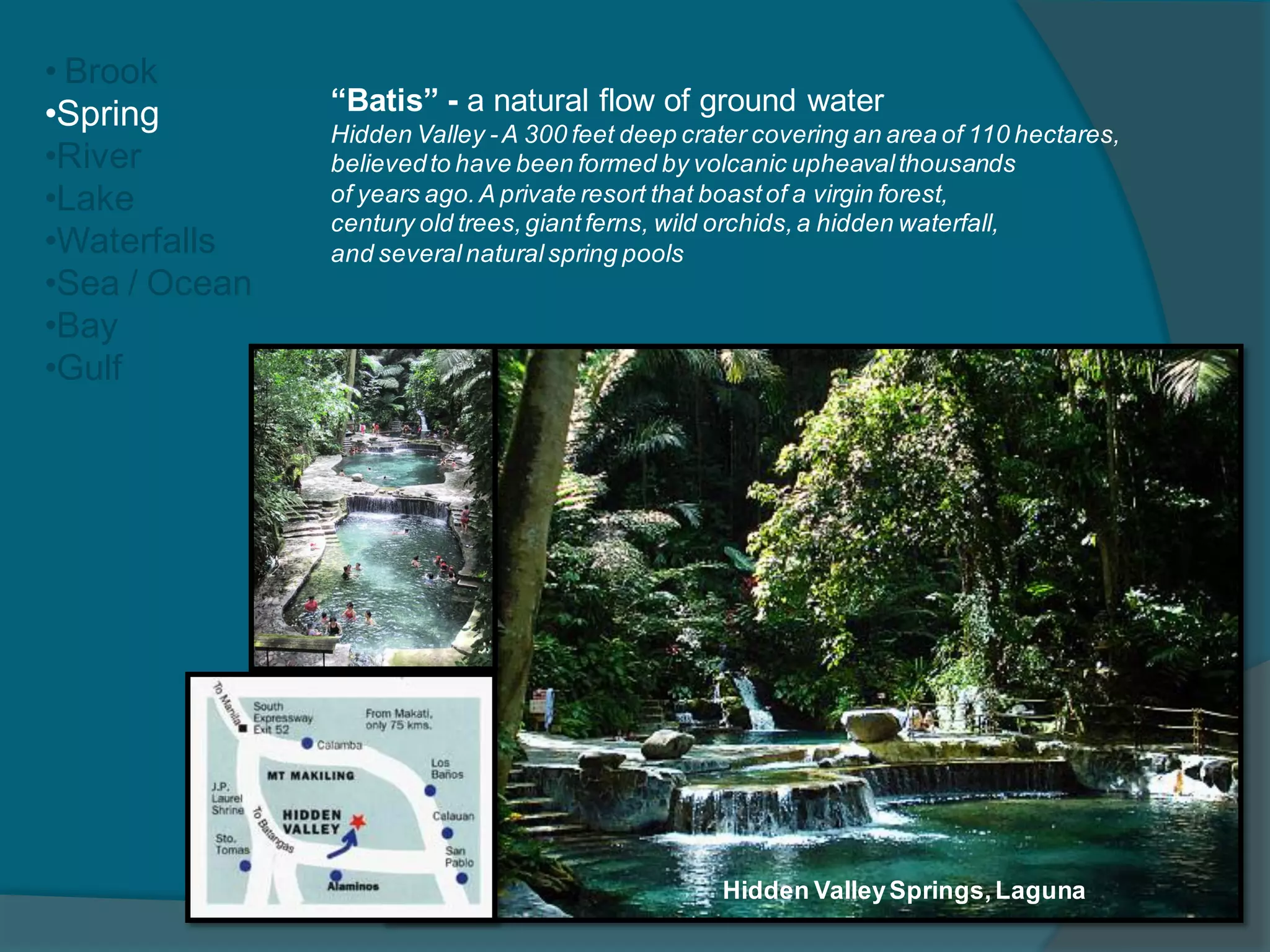 Water forms of the Philippines | PDF