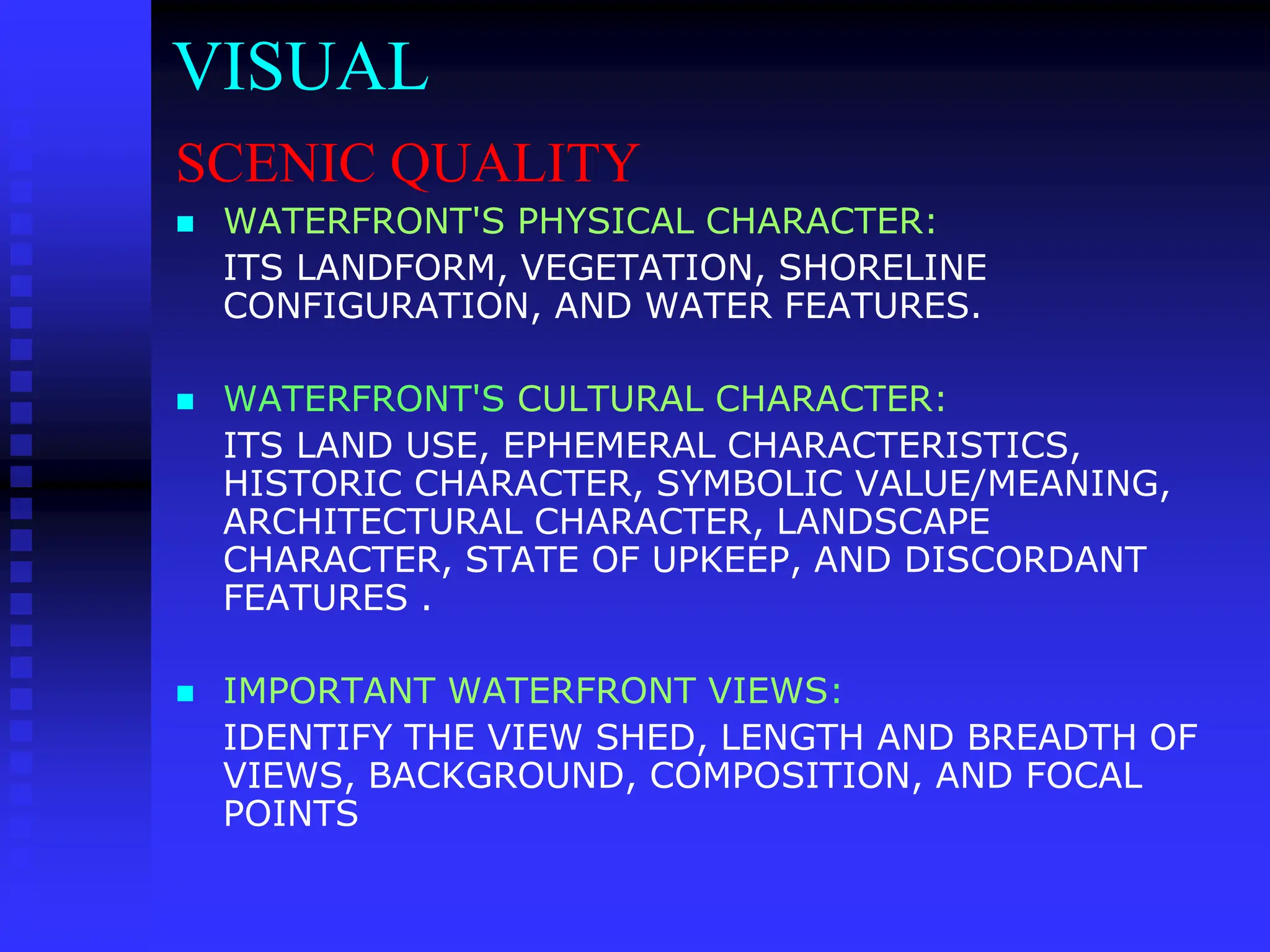 WATER FRONT development consideration while designing | PPT