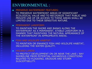 WATER FRONT development consideration while designing | PPT