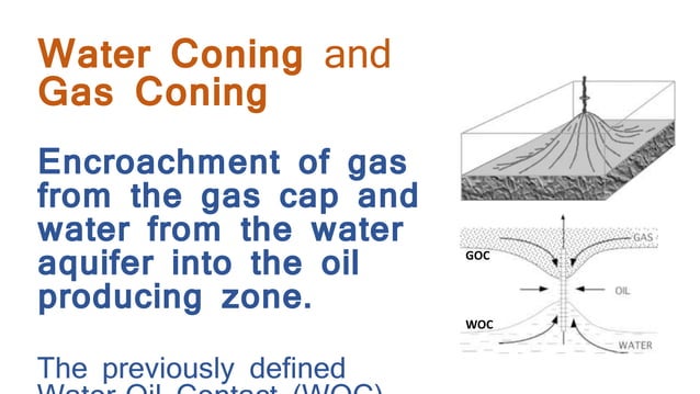 Water coning in oil wells and DWS technology | PPSX | Chemistry | Science