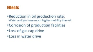 Water coning in oil wells and DWS technology | PPSX