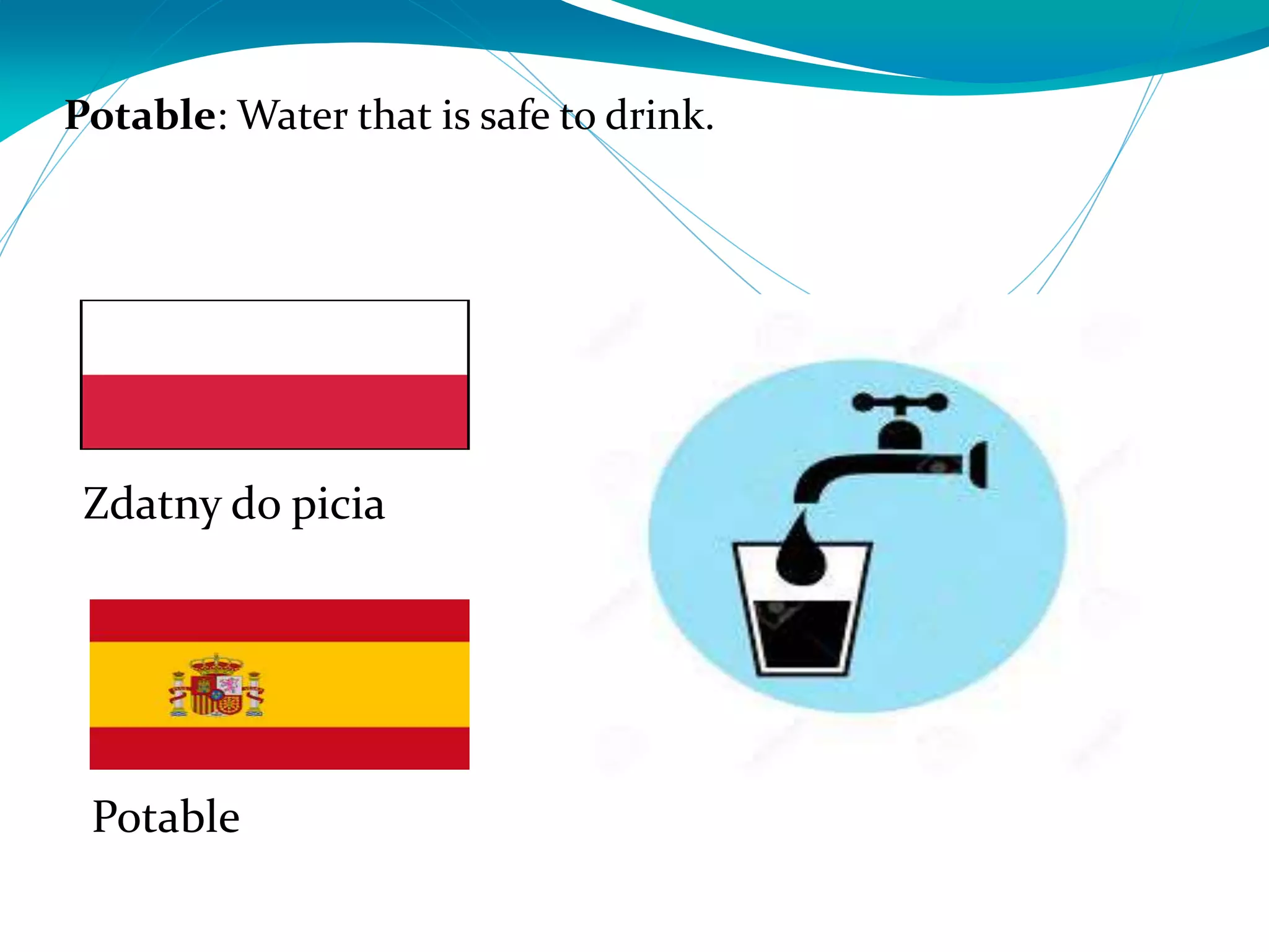 Water glossary | PPT