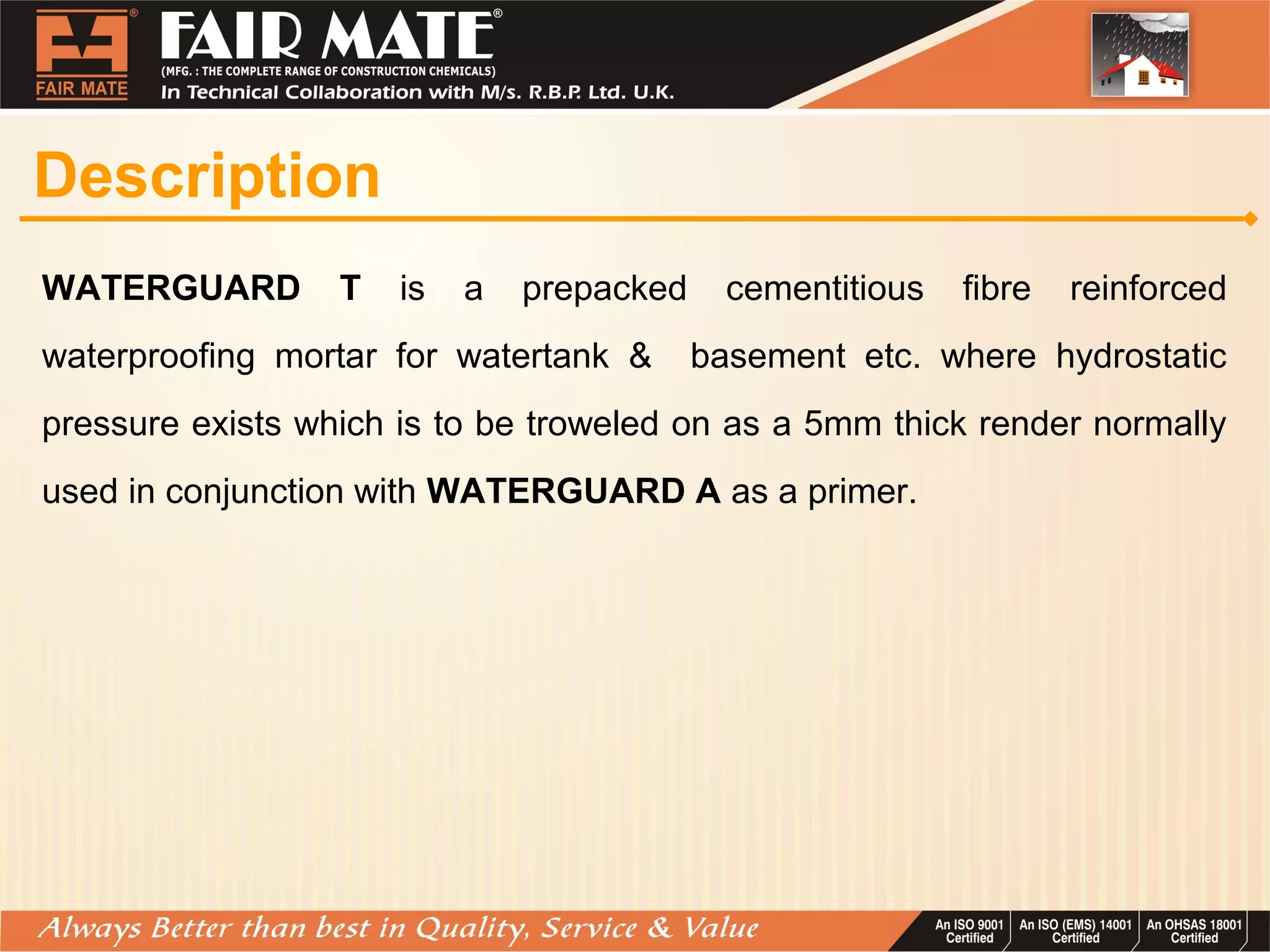 Waterguard t | PPT