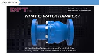 Water Hammer المطرقة المائية | PDF