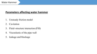 Water Hammer المطرقة المائية | PDF
