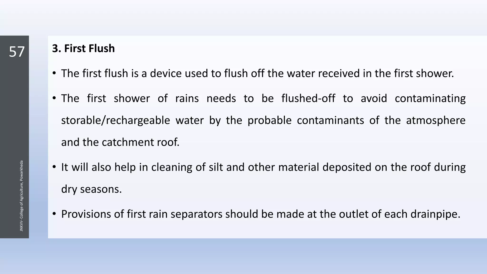 Water harvesting and its technique | PDF