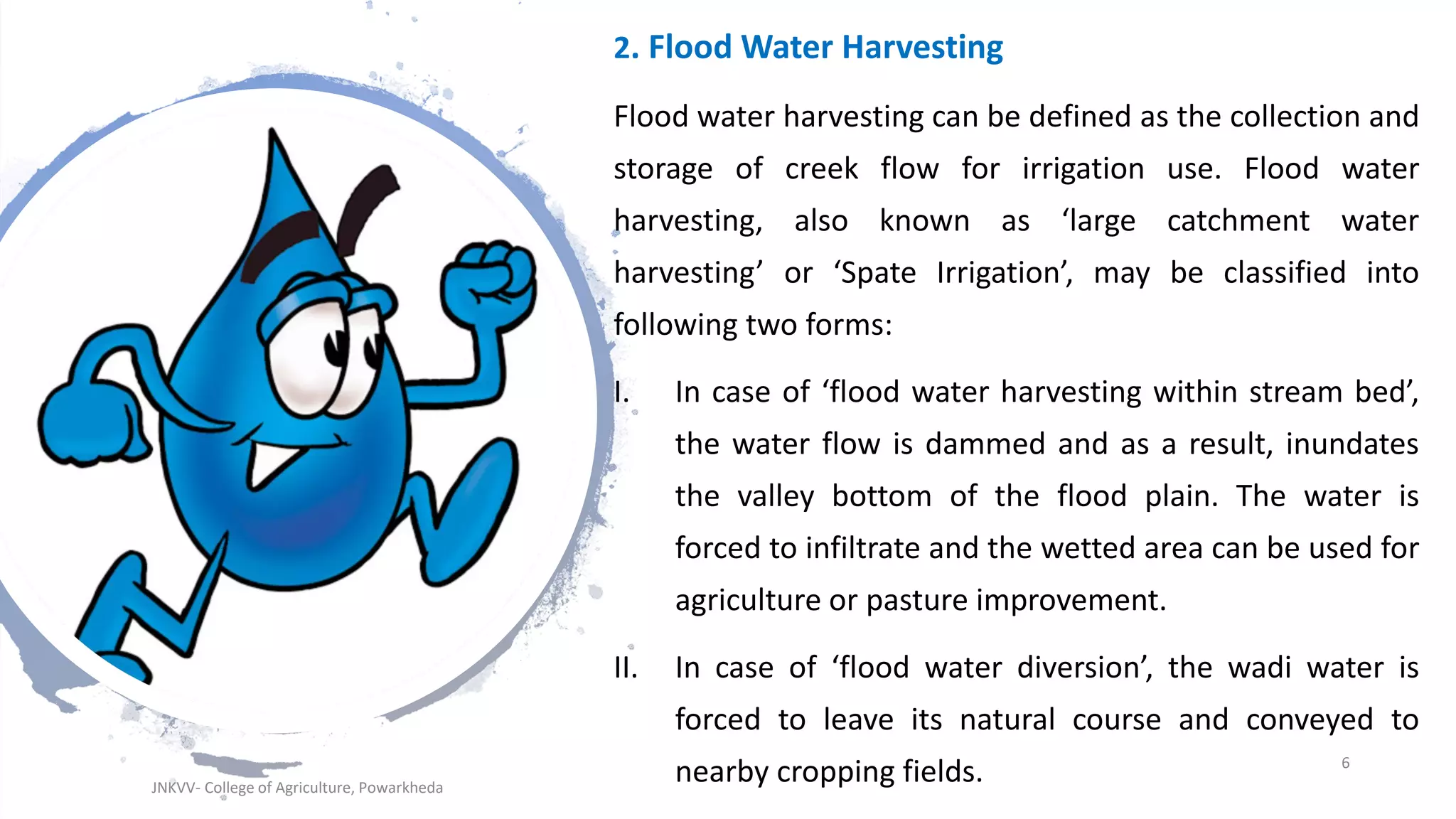 Water harvesting and its technique | PDF