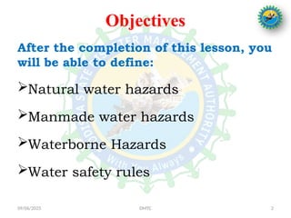 WATER HAZARDS & SAFETY CONSIDERATION 2025 (1).pptx