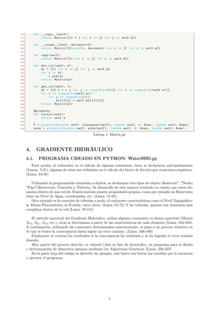 WaterHID - Gradiente Hidráulico con Python3 | PDF