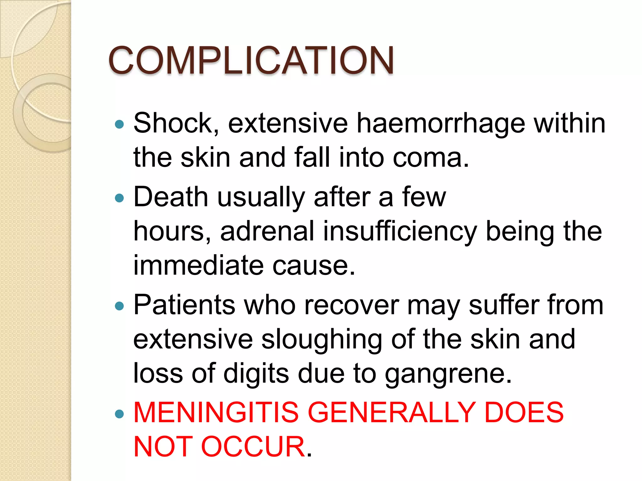 Waterhouse–friderichsen syndrome (wfs) | PPTX