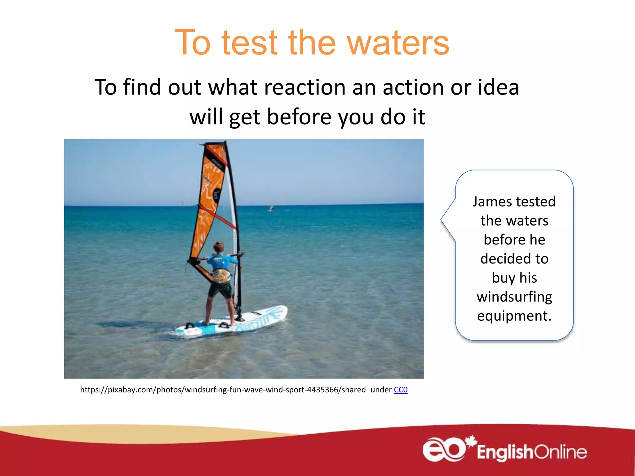 Water idioms | PPT