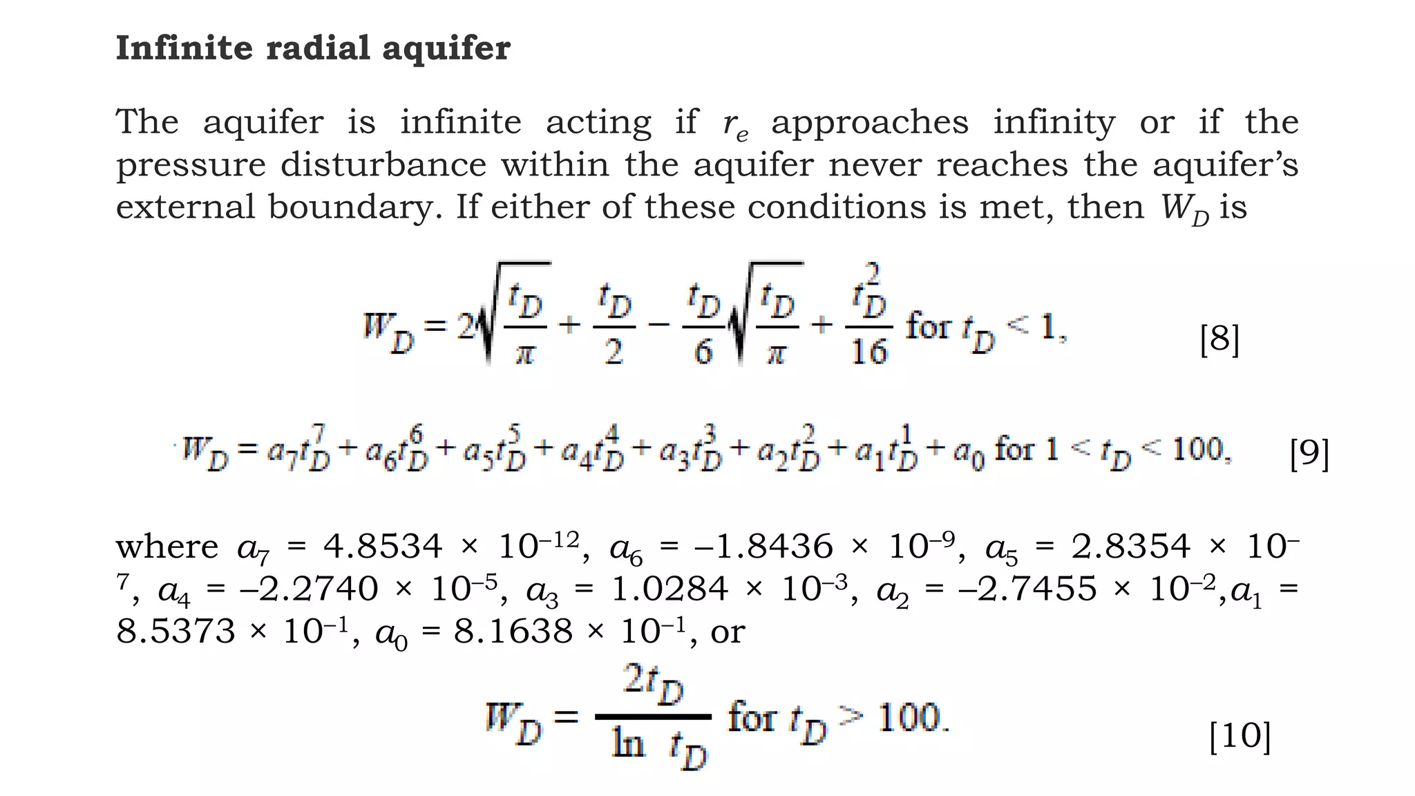 Water influx VEH Model.pptx